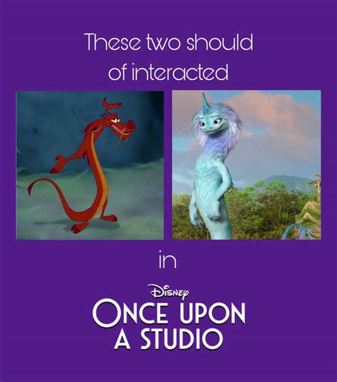 Mushu Should Of Interacted With Sisu By Disneyfan3000 On Deviantart