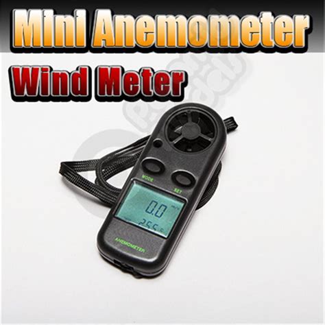 Mini Anemometer Wind Meter Pyramid Models