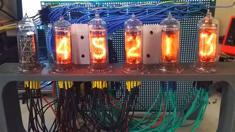 Raspberry Pi Operated Nixie Tubes Make The Perfect Retro Display Tom S Hardware