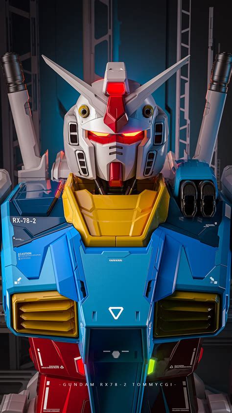 Gundam Rx78 2 Tommy高达机甲cgi立体视觉设计 16p
