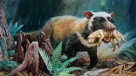First Mammals And Dinosaurs