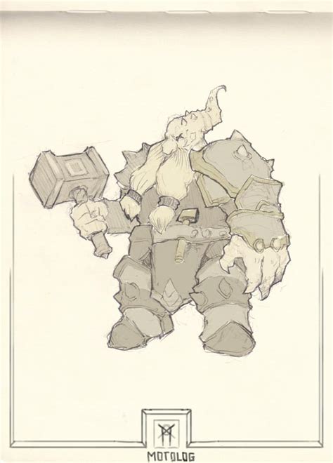 Art Oc Classic Dwarf Fighter Ive Finished Recently Rdnd