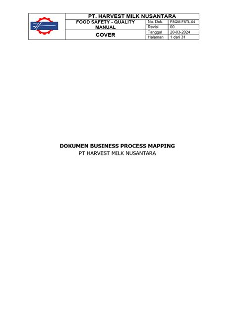 Dokumen Business Process Mapping Pdf