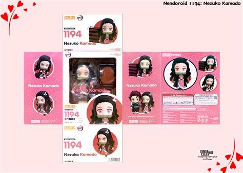 【nendoroid Boxes】 1194 Nezuko Kamado Paper Doll Printable Templates