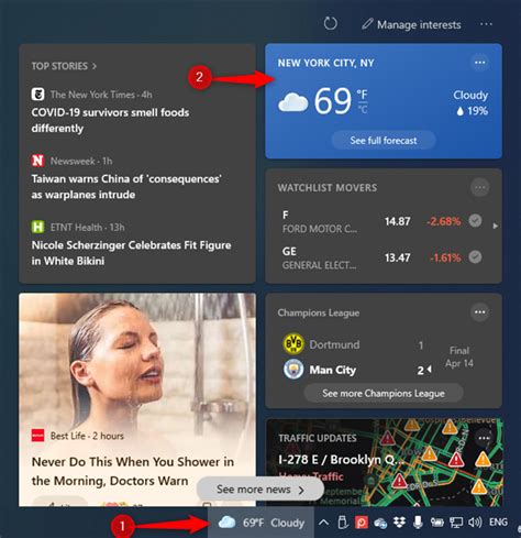 Kako Napraviti Temperaturu Prikaza Vremena Windows 10 U °c Ili °f