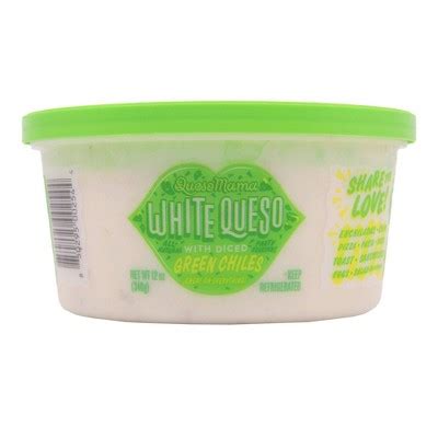 Queso Mama White Queso With Diced Green Chilies 12oz Target