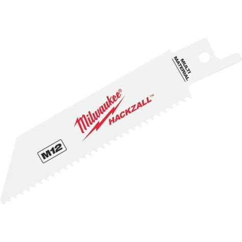 Milwaukee Hackzall 4 In 10 Tpi Multi Material Mini Reciprocating Saw