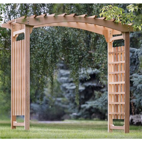 Long Garden Arbor Garden Arbor Trellis Structures