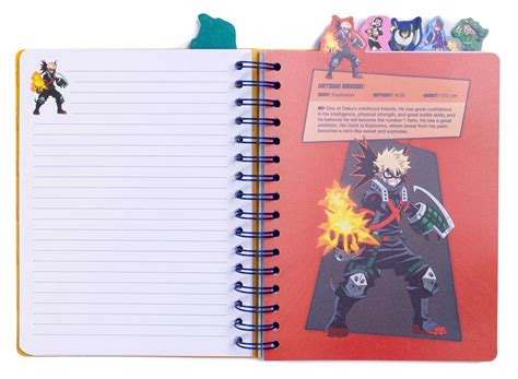 My Hero Academia Class 1 A Spiral Notebook Book By Insights
