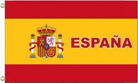 Vlag Spanje 150 X 90 Cm Polyester Spaanse Versiering Feestartikelen Bol