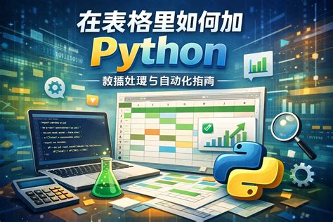 表格里如何加python 表格里如何加python