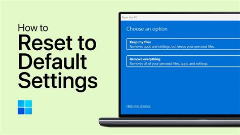 How To Reset Windows 1011 To Default Settings Easy Guide — Tech How
