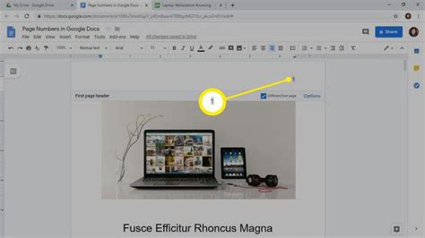 How To Add Page Numbers In Google Docs