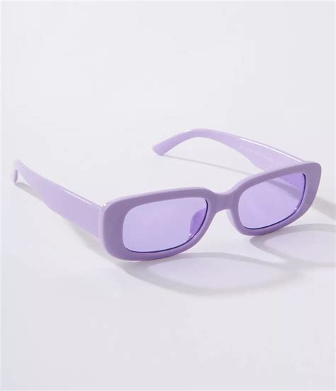 Lavender And Purple Tint Oval Sunglasses Pretty Sunglasses Purple