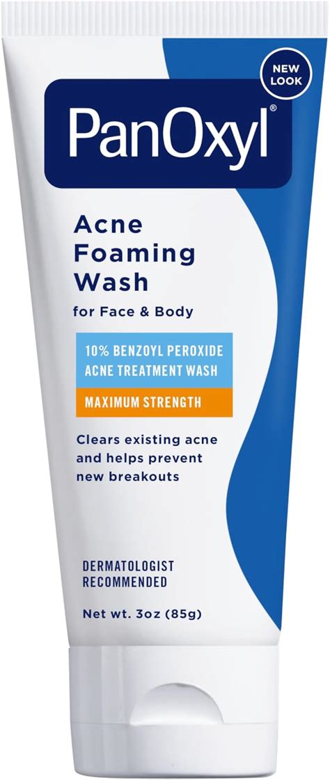 Panoxyl Acne Foaming Wash Benzoyl Peroxide 10 Maximum