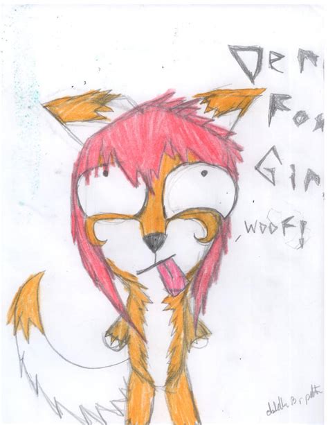 Derp Fox Gir By Darknessforever13 On Deviantart