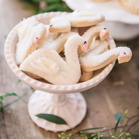 Swan Sugar Cookies By Jenny Cookies