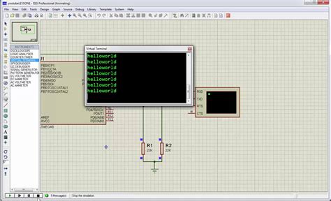 flowcode УРОК 8 rs232 youtube