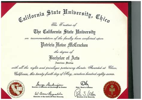 Chico State Uni Ba Pdf