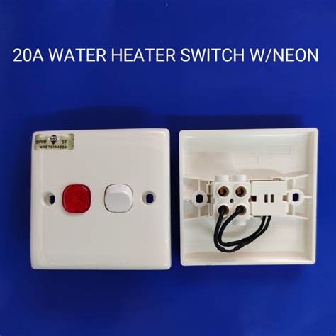 Heater Switch And Air Cond Sum 20a Heater Switch With Neon Pc 20a