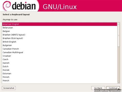Operating System Screenshot Linux Debian Debian503 03
