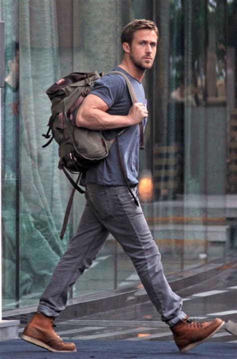 The 69 Most Mouthwatering Ryan Gosling Moments Of The Year Mens Outdoor Fashion Outdoor