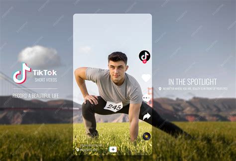 Premium Photo Lifestyle Content Creator On Tik Tok Collage