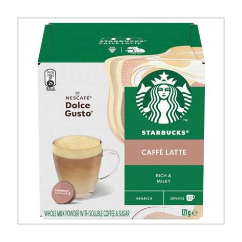 Buy Starbucks White Cafe Latte Ndg Capsules 12 Pack Coles