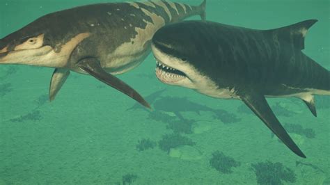 Megalodon Vs Shonisaurus Jurassic World Evolution 2 Youtube