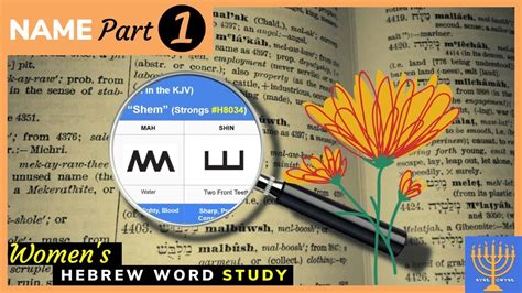 Name Part 1 Of 2 Class 12 Assembly Of Yahuah