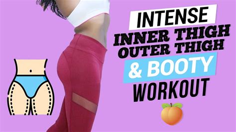 Intense Inner Thigh Outer Thigh Butt Workout Very Advanced 5