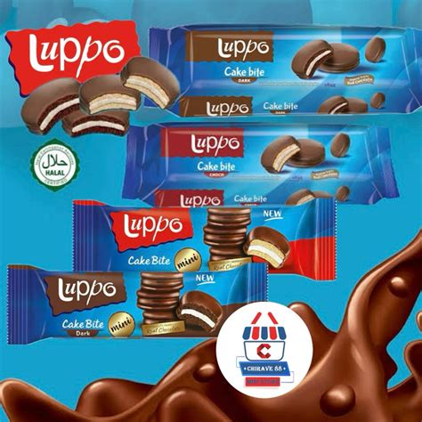 Jual [new] Luppo Cake Bite Mini 55g And 184g Shopee Indonesia