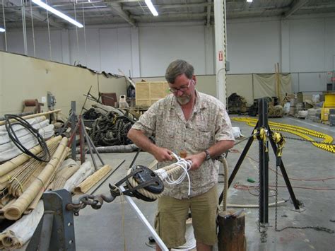 Calculating Rope Thickness Fictional Ship Masting Rigging And