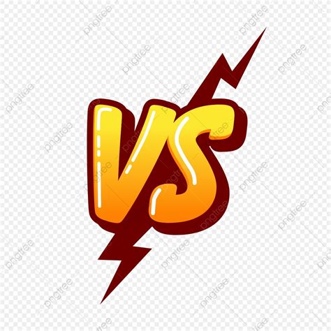 Versus Clipart Png Images Versus Logo Flat Style Design Versus Vs