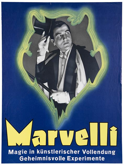 Marvelli Poster Quicker Than The Eye
