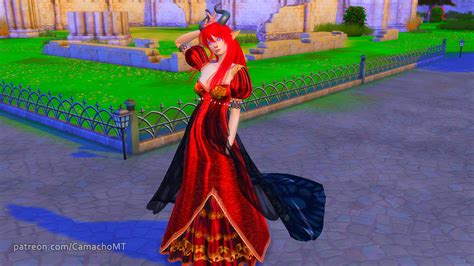 Callen Evertale Sims 4 By Camachomt On Deviantart