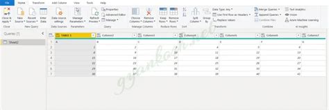 How To Convert Columns To Rows Using Power Query In Excel
