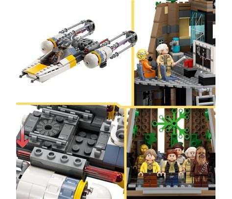 LEGO Star Wars 75365 Baza Rebeliantów na Yavin 4 - Klocki LEGO® - Sklep ...