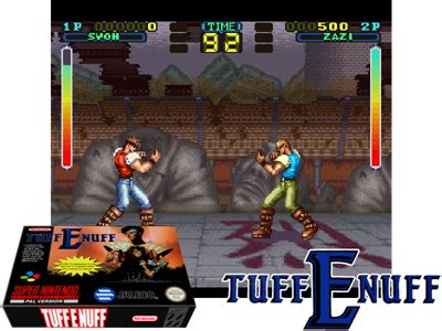 Tuff E Nuff Snes Game