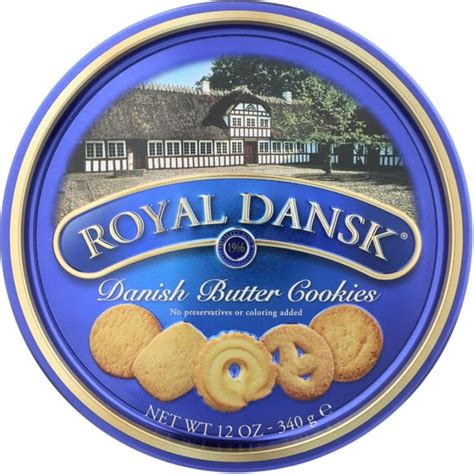 Danish Butter Cookies Blue Tin