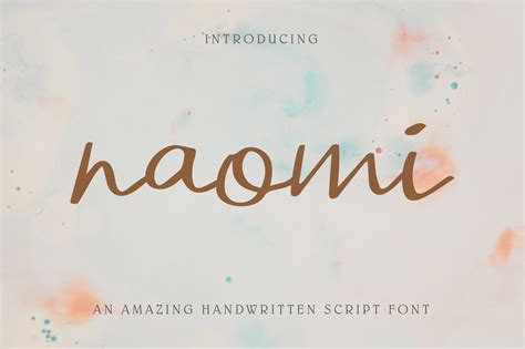 Naomi Font By Lettersmith Mfg · Creative Fabrica