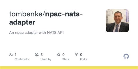 Github Tombenkenpac Nats Adapter An Npac Adapter With Nats Api