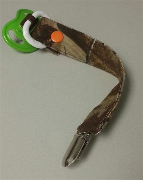 Realtree Ap Camo Snap Pacifier Clip By Dumaisdesigns On Etsy 550