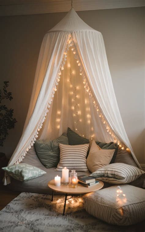 Reading Nook Canopy Create A Beautiful Diy Reading Canopy In One