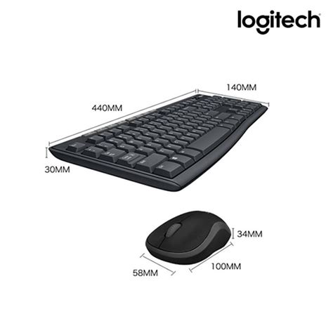 100 Original Logitech Mk270 Combo Set Wireless K2 Grandado