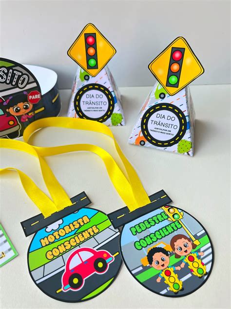 Kit Lembrancinhas Dia Do TrÂnsito Professora Cinara Maria Recursos