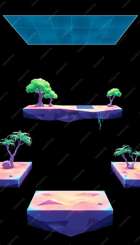 Frame Plexiglass Panels Kinetic Sand Holographic Trees Electric Vines Ground Is Covered With
