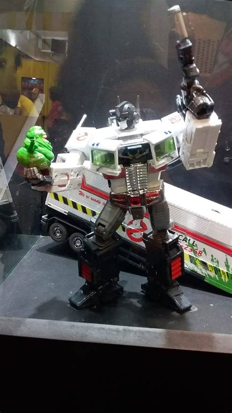 Transformers X Ghostbusters Mp 10 Optimus Prime And Masterpiece Movie