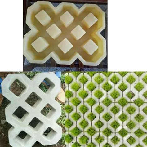 Pvc Rectangle Grass Paver Mould At 78000 Inr In Mumbai Arya Polyplast