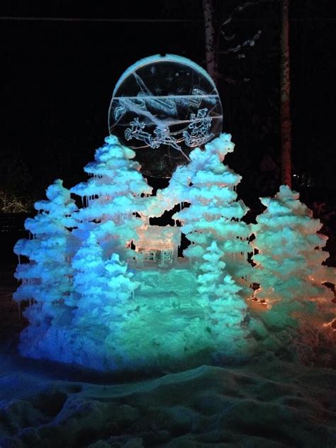North Pole Alaska Ice Sculptures At Daniel Stephens Blog